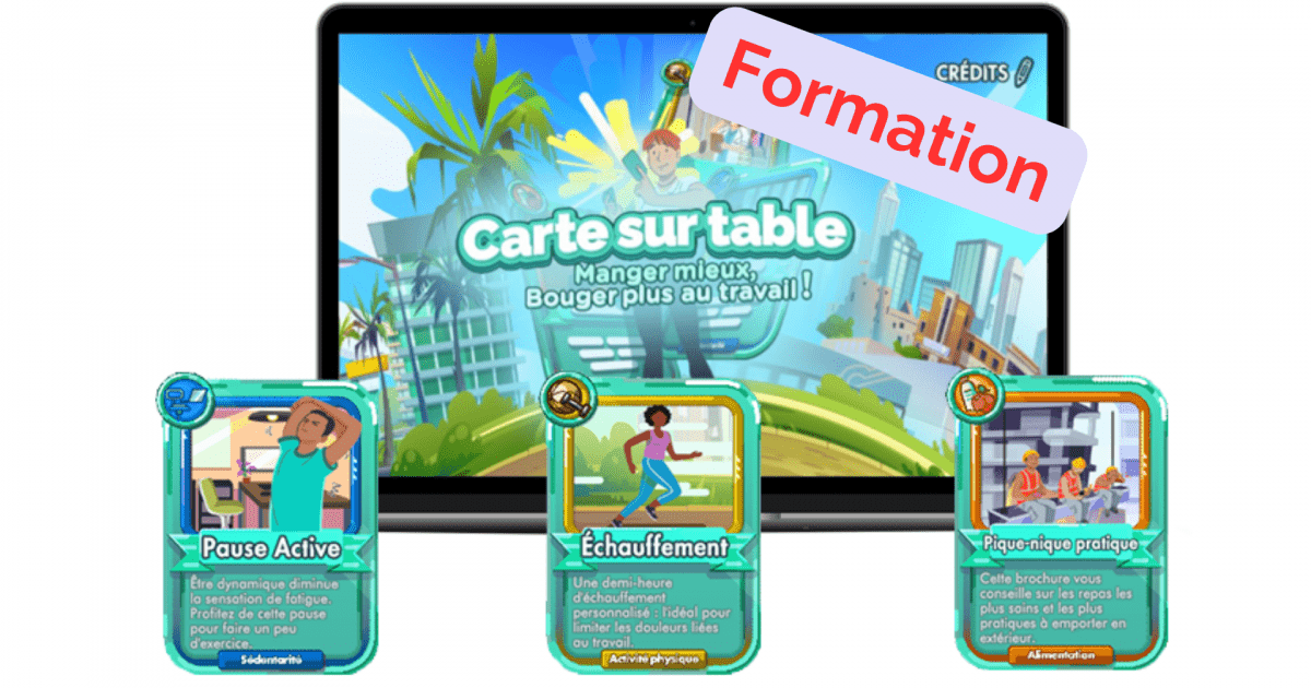 Formation Serious Game Carte sur table